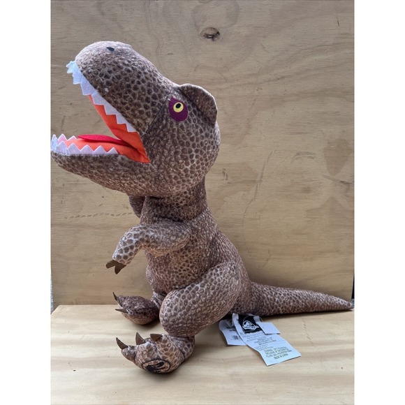 Jurassic World | Toys | Jurassic World Dominion Plush Raging Trex ...